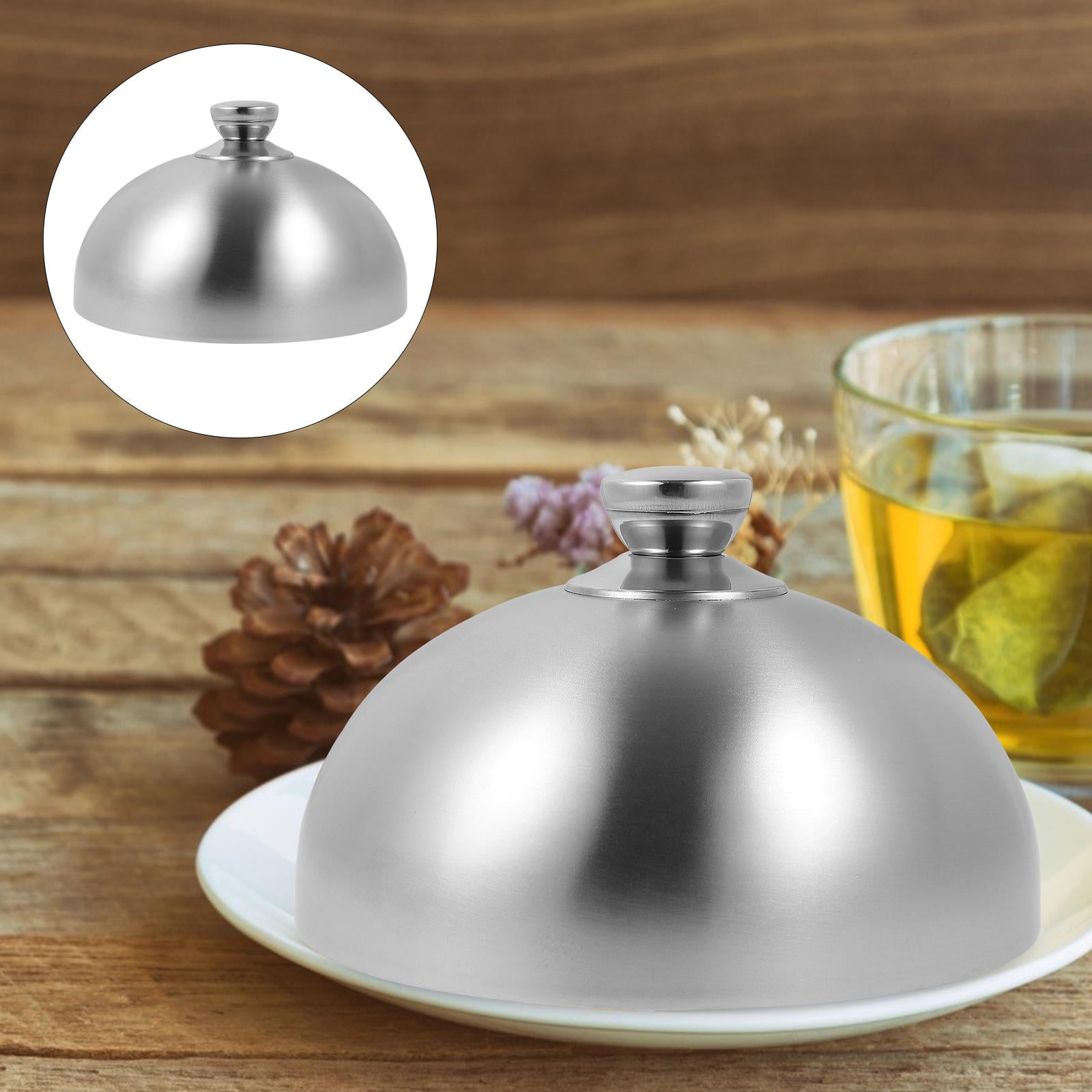 BESTYASH stainless steel plate cover Stainless Steel Steak Cover for ...
