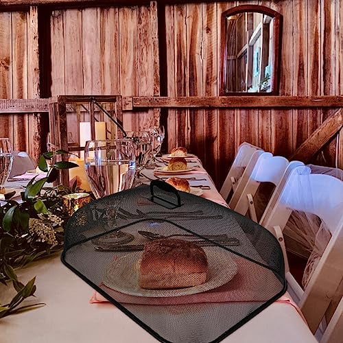 BESTonZON Outdoor Tent Metal Mesh Food Covers, Large Food Tents For ...