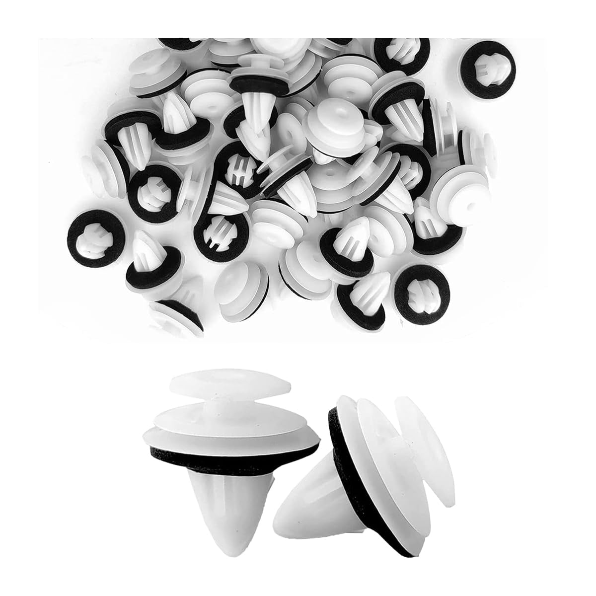 BESULEN 50PCS Car Mounting RRF12 Clips, Auto Universal Panel Bumper ...