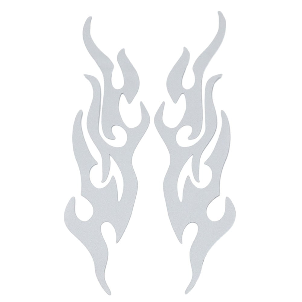 BESVEH DIY Flame Vinyl Decal Sticker Waterproof For Car Motorcycle Gas ...