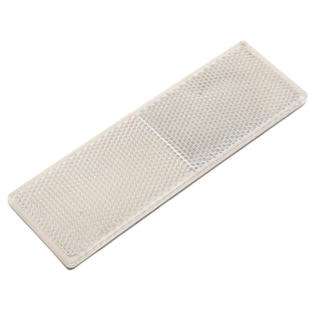 BESVEH Truck Adhesive Rectangle Plastic Reflector Reflective Plate ...