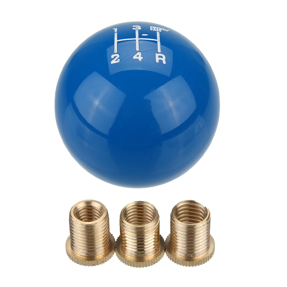 BESVEH Universal 5 Speed Car MT Manual Round Ball Gear Shift Knob ...