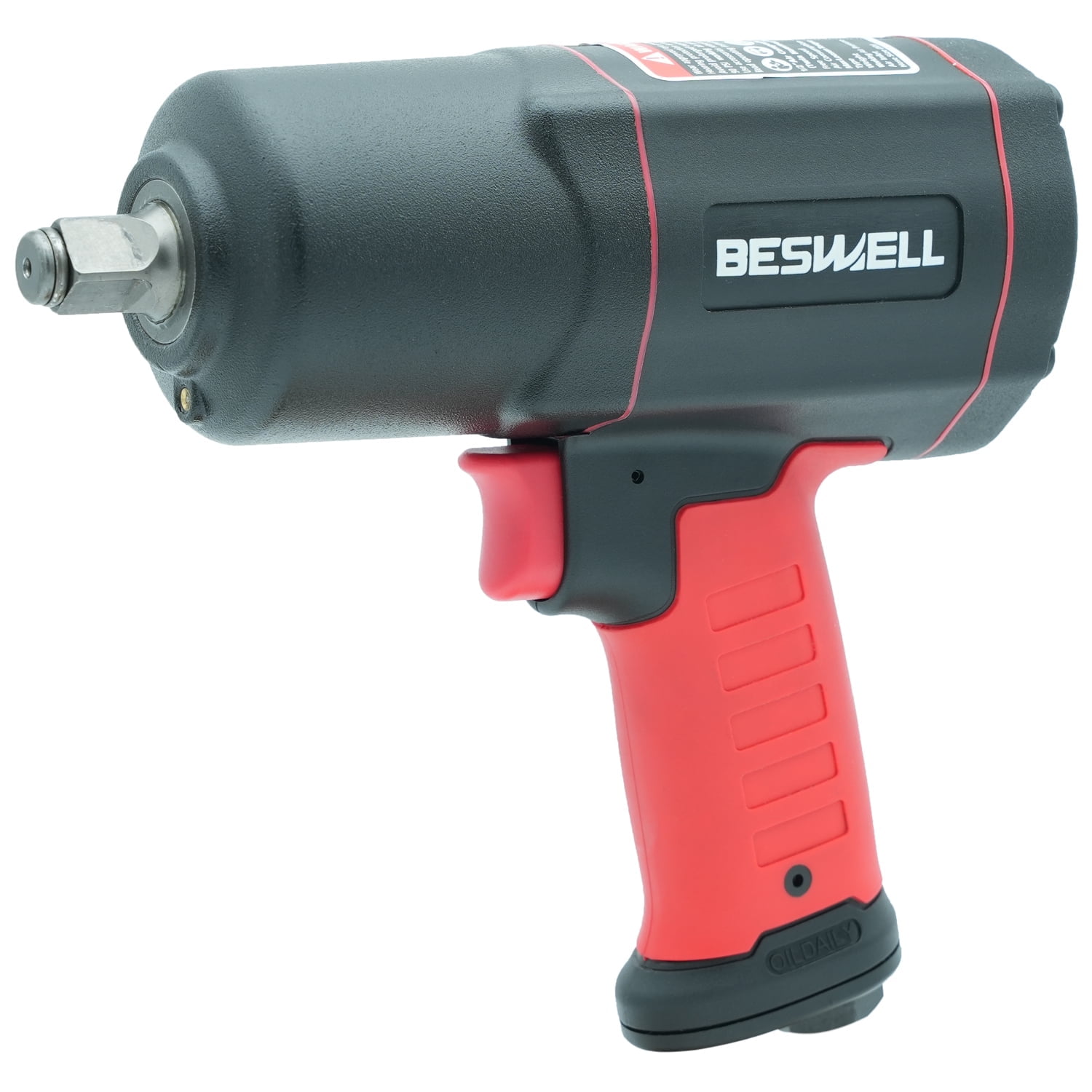 BESWELL® 1/2" Super High Torque Air Impact Wrench with Up to Real 1645 ...