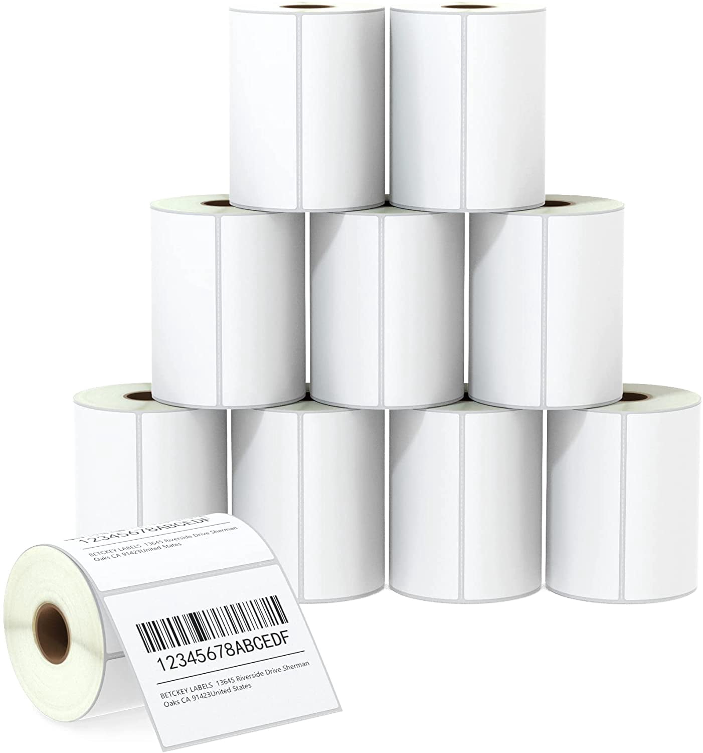 BETCKEY - 4" x 3" (102 mm x 76 mm) Shipping & Multipurpose Labels ...