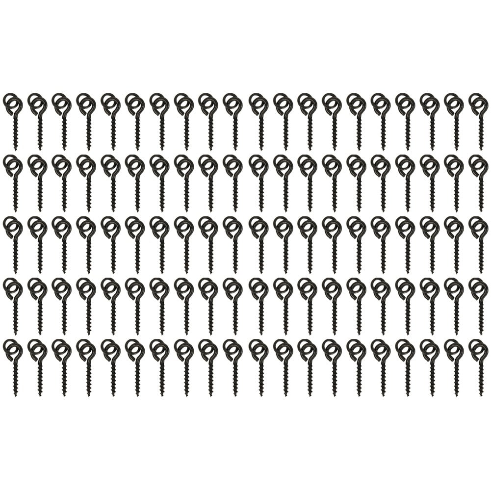 BETOR Metal Fishing Bait Screws 15mm 2 Style Black Boilie Screw Rig ...