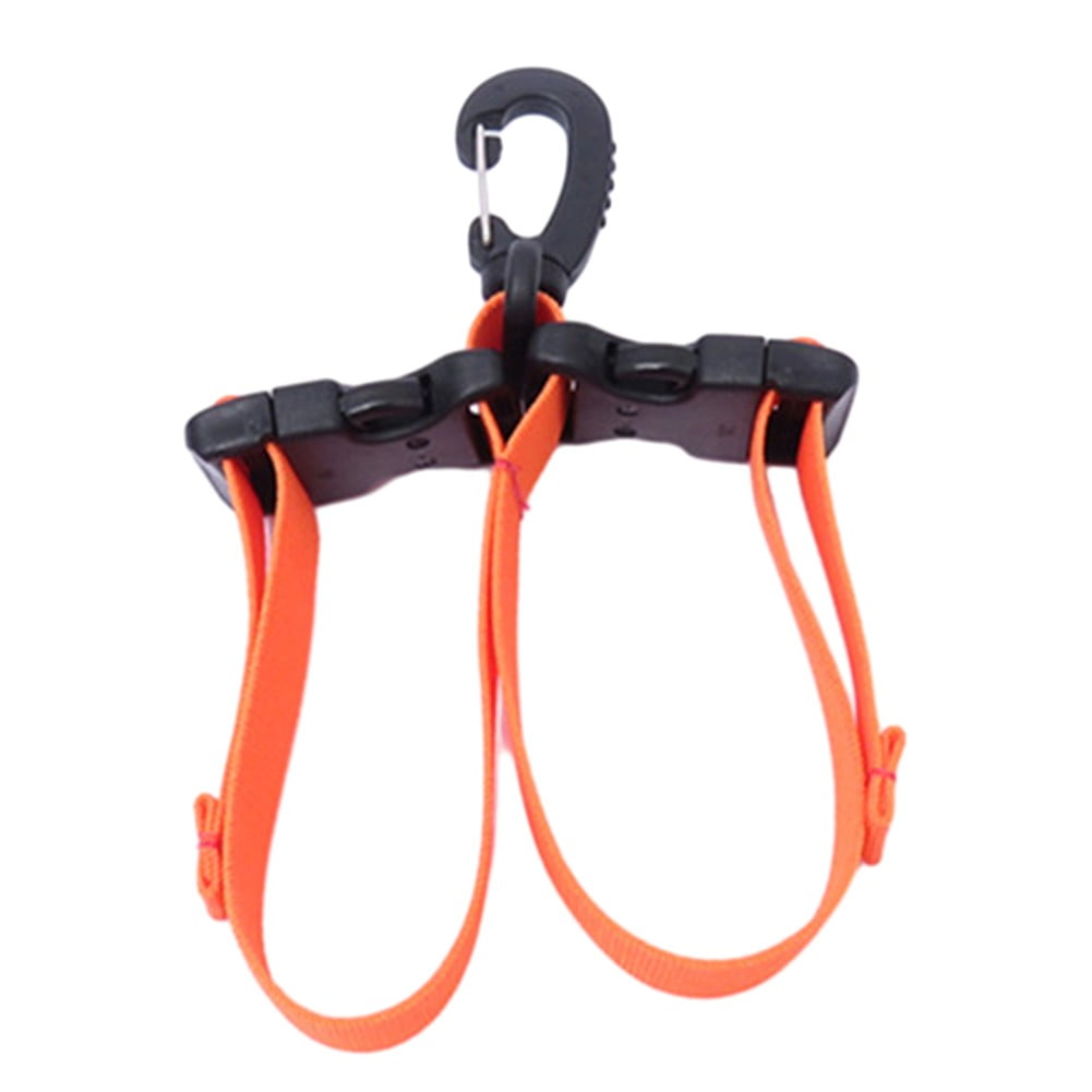 BETOR Scuba Diving Fin Keeper Webbing Strap Carrier Diver Fin Holder ...