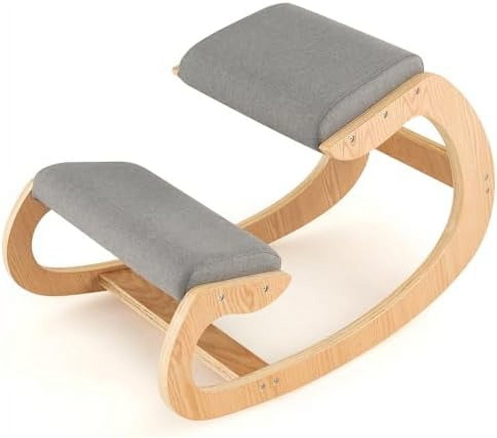 BETTARY Ergonomic Kneeling Chair, Rocking Posture Chair w/Soft Cushion ...