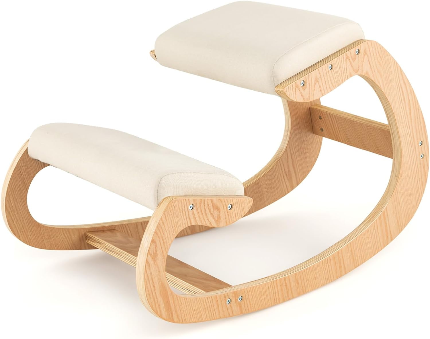 BETTARY Ergonomic Kneeling Chair, Rocking Posture Chair w/Soft Cushion ...