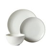 Studio Nova Linear Symphony 12 Piece Porcelain Dinnerware Set White ...
