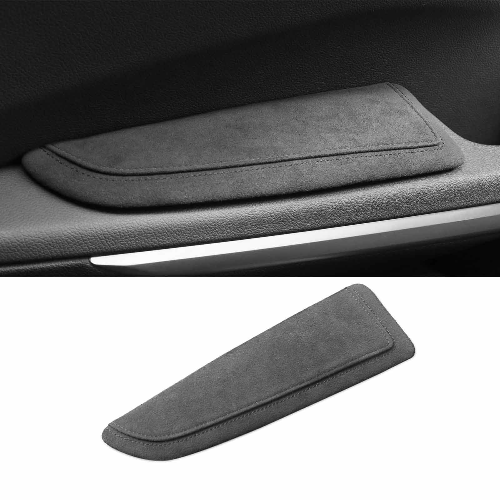 BETTERHUMZ Car Door Armrest Cushion Pad for Alcantara Suede, Car Elbow ...