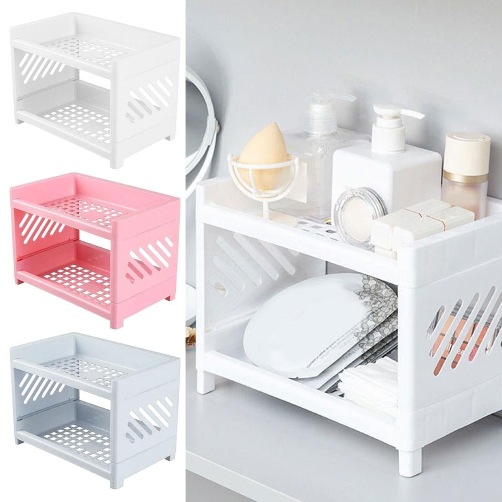 BETTERLIFE 1x PP Desktop Double Layer Storage Rack Rectangular ...