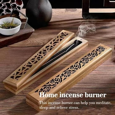 Jumbo Wooden Incense Stick Holder 18" Long Ash Catcher for 19" Large ...