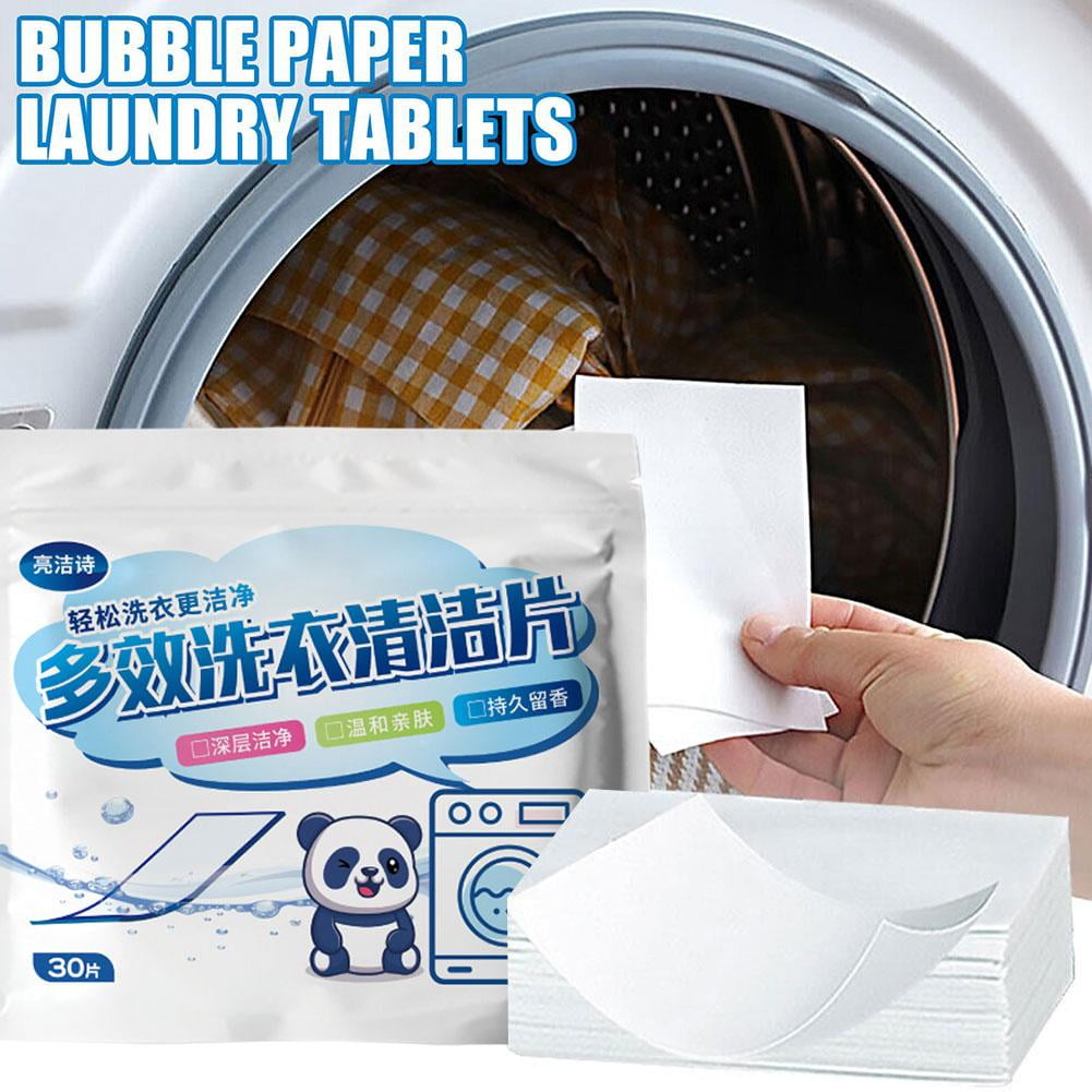 BETTERLIFE 30Pcs Laundry Detergent Sheets, Washing Sheet Earth Eco ...