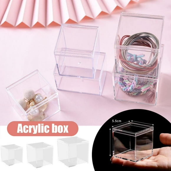 Clear Acrylic Cube