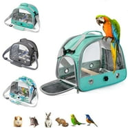 Halinfer Bird Travel Carrier Backpack with Stainless Steel Tray and ...
