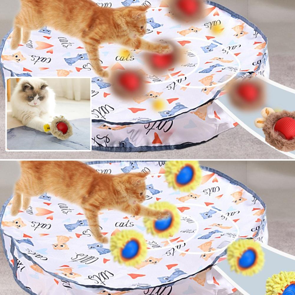 BETTERLIFE Cat Toys + Ball For Indoor Adult Cats, Rechargeable ...