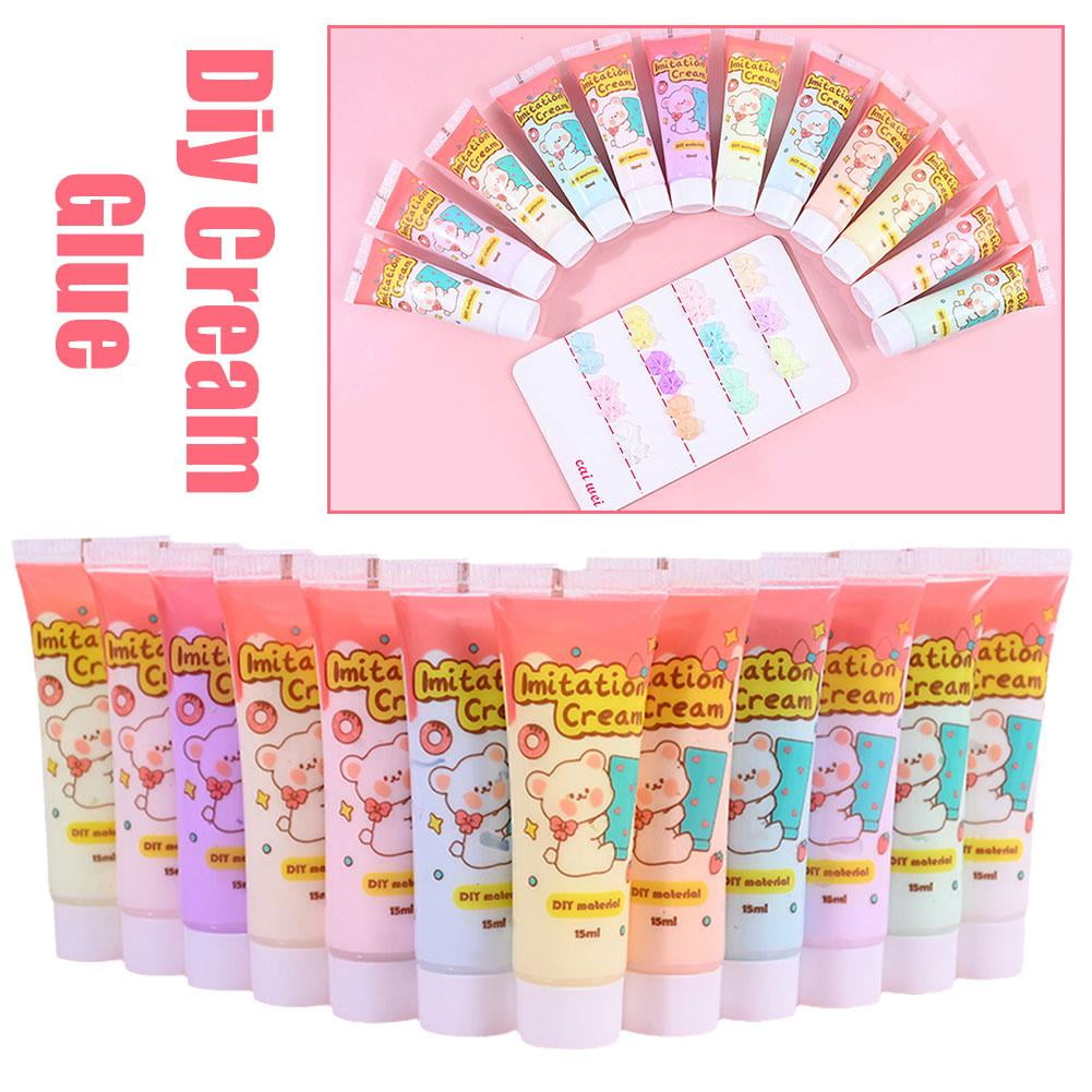 BETTERLIFE Cream Glue 15ml Handmade DIY Material Simulation Cream Glue ...