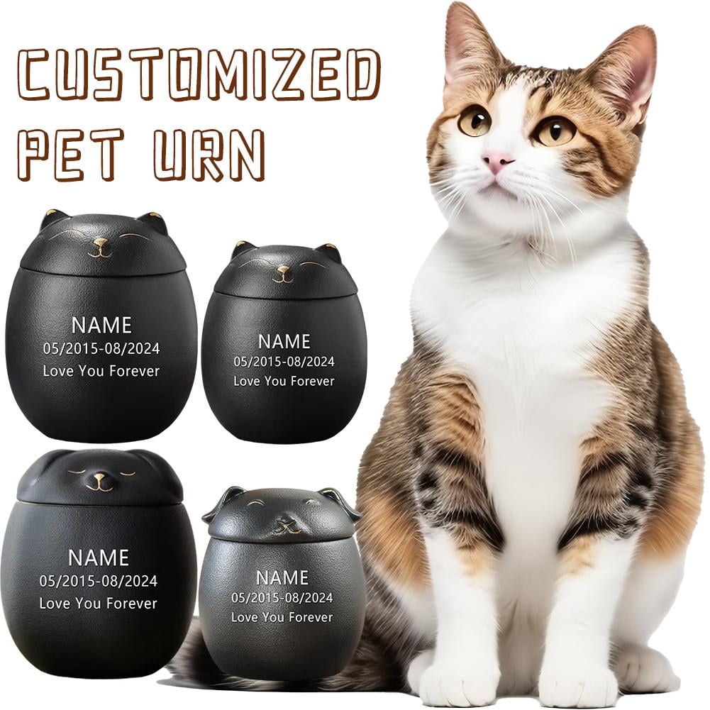 BETTERLIFE Custom Personalized Cat / Dog Urn,Pet Urn Cremation Urn ...