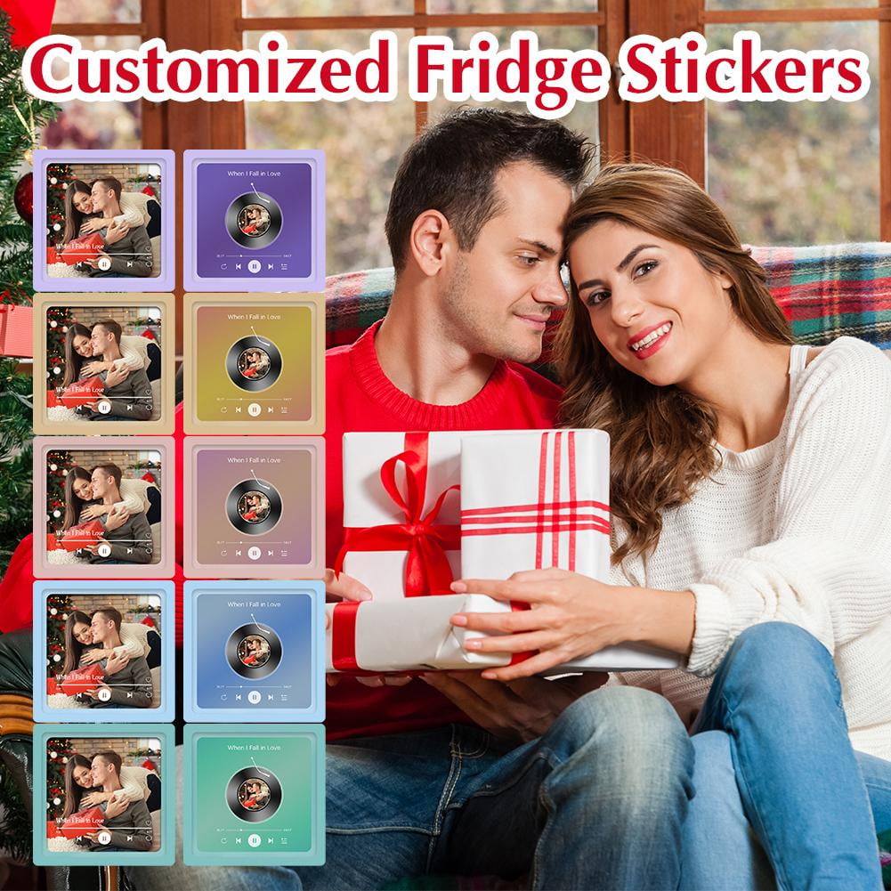 BETTERLIFE KKwercv Custom Music Album Fridge Magnet, Personalized Album ...