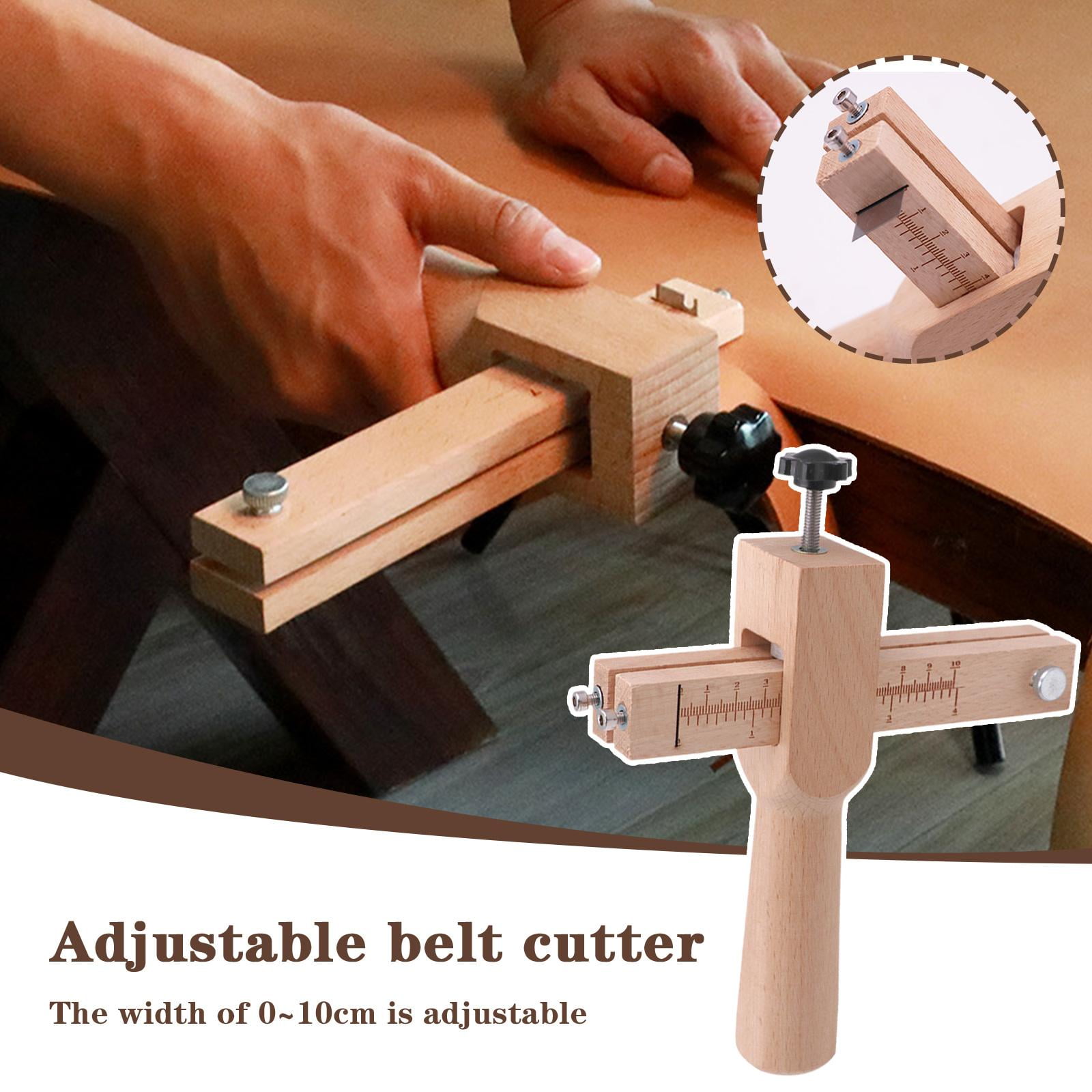 BETTERLIFE Leather Strap Cutter Set Belt Cutting Splitter Paring Tools ...