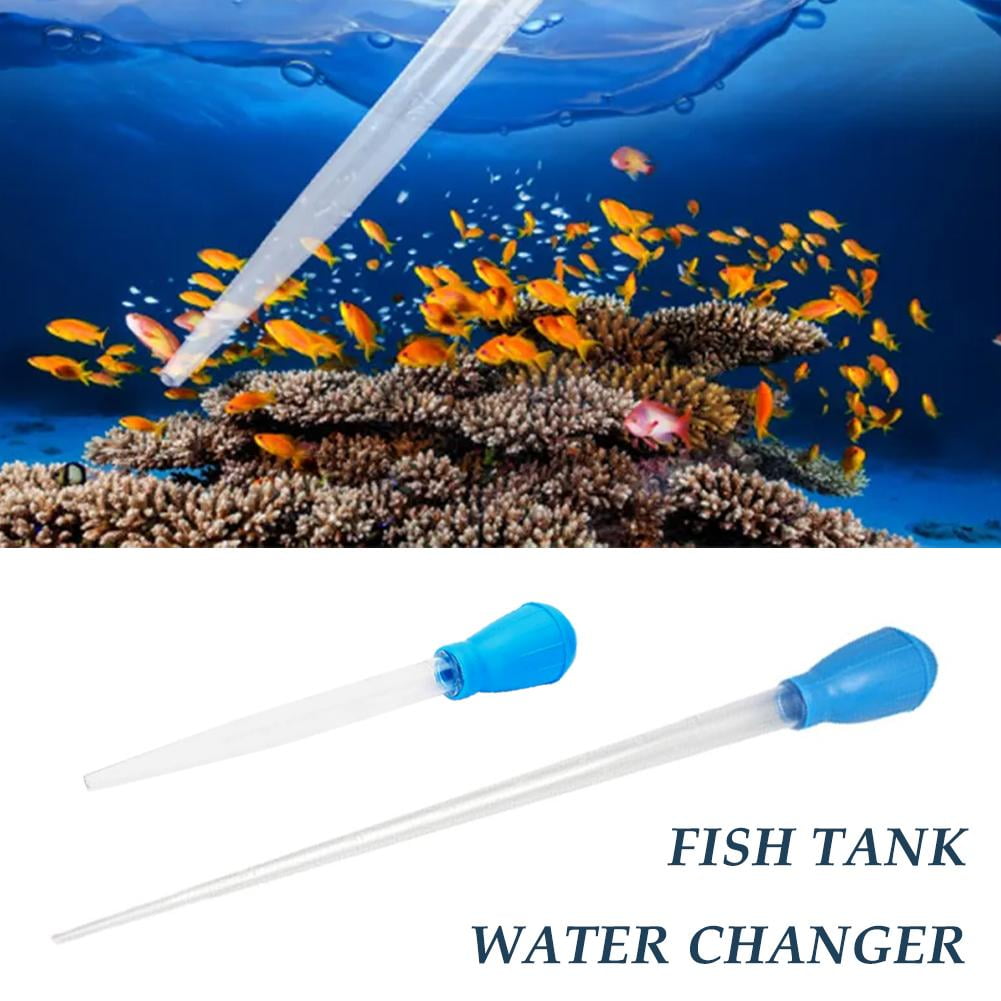 BETTERLIFE Lengthen Pipettes Aquarium siphon fish tank vacuum cleaner ...