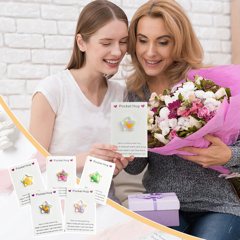 BETTERLIFE Little Star Pocket Hug Token Gift Card Keepsake, Pocket Hug ...