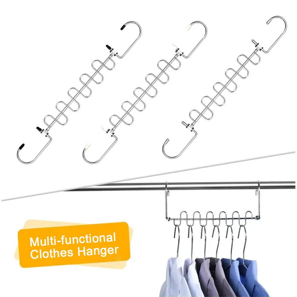 BETTERLIFE Multi-port Support Clothes Hangers Magic Space Saving Hanger ...