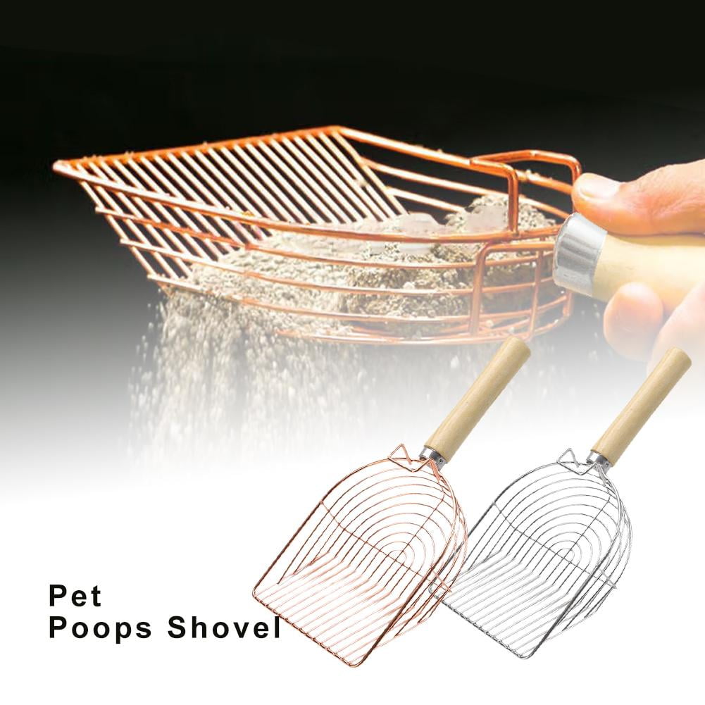 BETTERLIFE Pet Poops Shovel Grip Cat Litter Shovel Increased Cat Litter ...