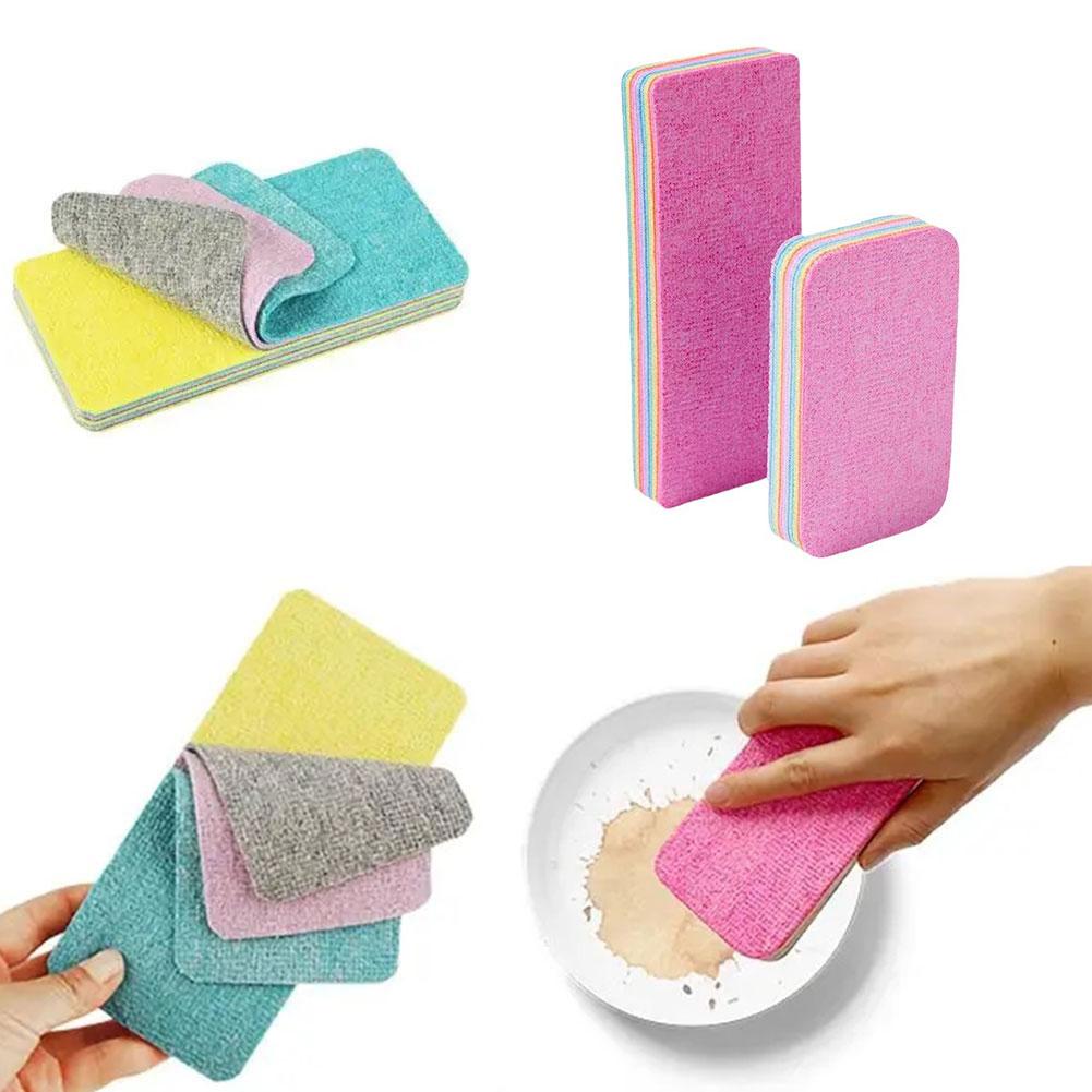 BETTERLIFE Reuseable Tearable Cleaning Cloth,Soft Wire Dishwashing ...