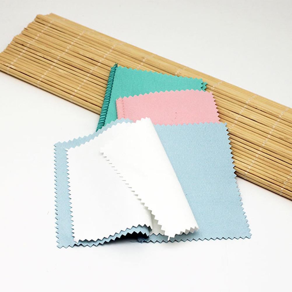 BETTERLIFE Silver Polish Cloth Geometry Pattern Anti Tarnish Tools ...