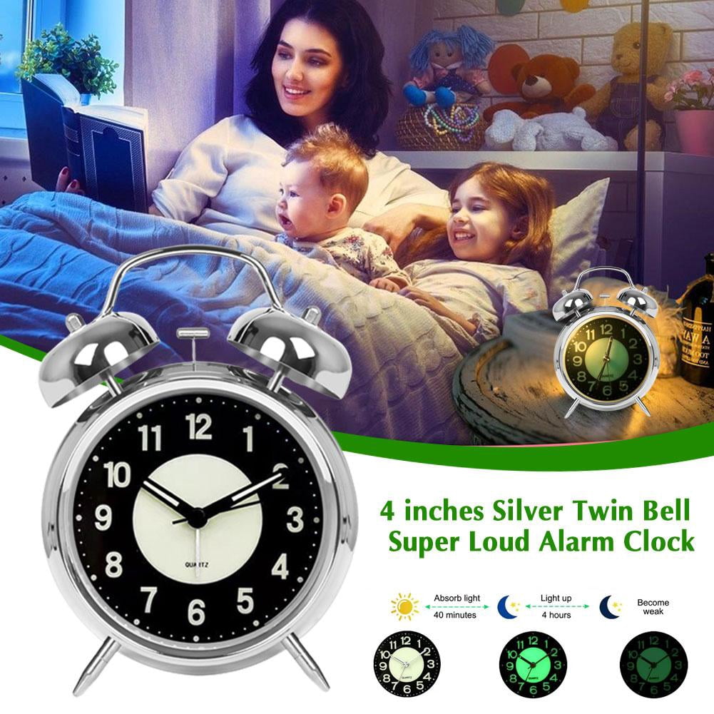 BETTERLIFE Super Loud Alarm Clock For Heavy Sleepers Adults Bell ημ Y ...