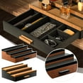 BETTERLIFE Wooden Cologne Organizer Solid Pine Wood Perfume Stand ...
