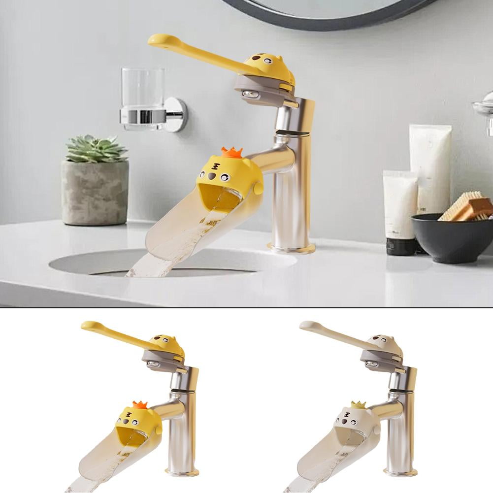 BETTERLIFE YUYQAQ Faucet Cartoon Extender Fun For Kids Reduced Water ...