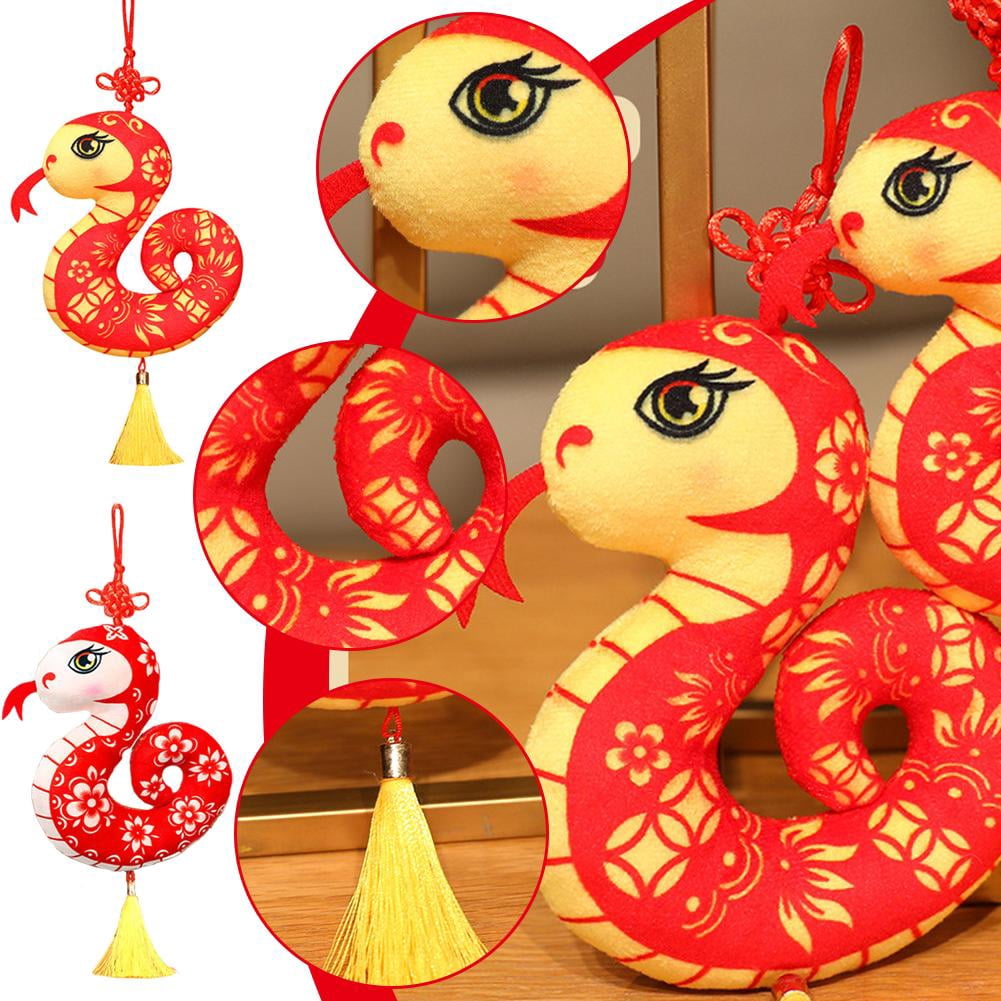 BETTERLIFE Year of the Snake 2025 Hanging Decoration Snake Plush ...