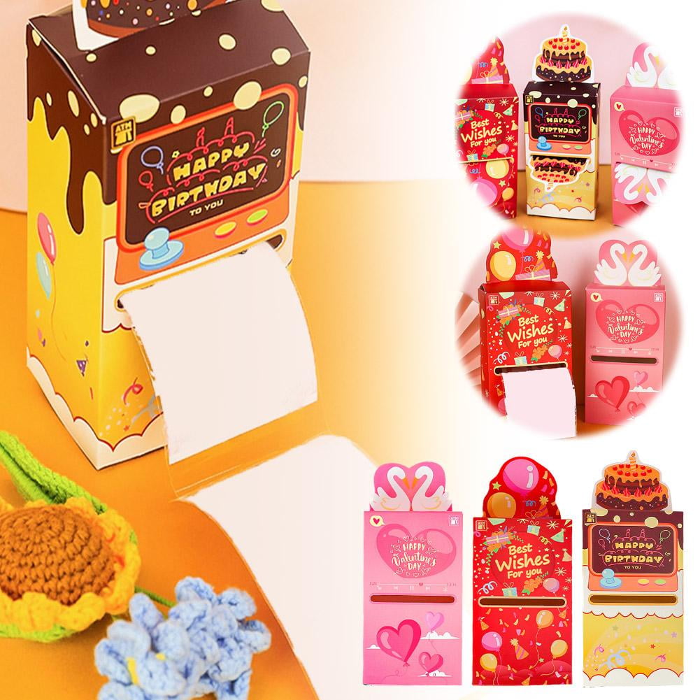 BETTERLIFE new style ritual pull-out red envelope ATM birthday gift box ...