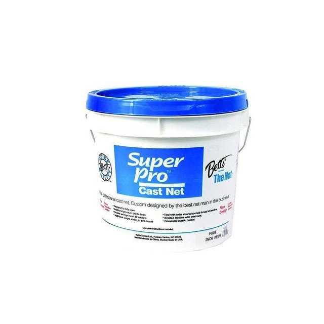 BETTS TACKLE Betts 8' Super Pro Mono Cast Net 3,16" - Walmart.com