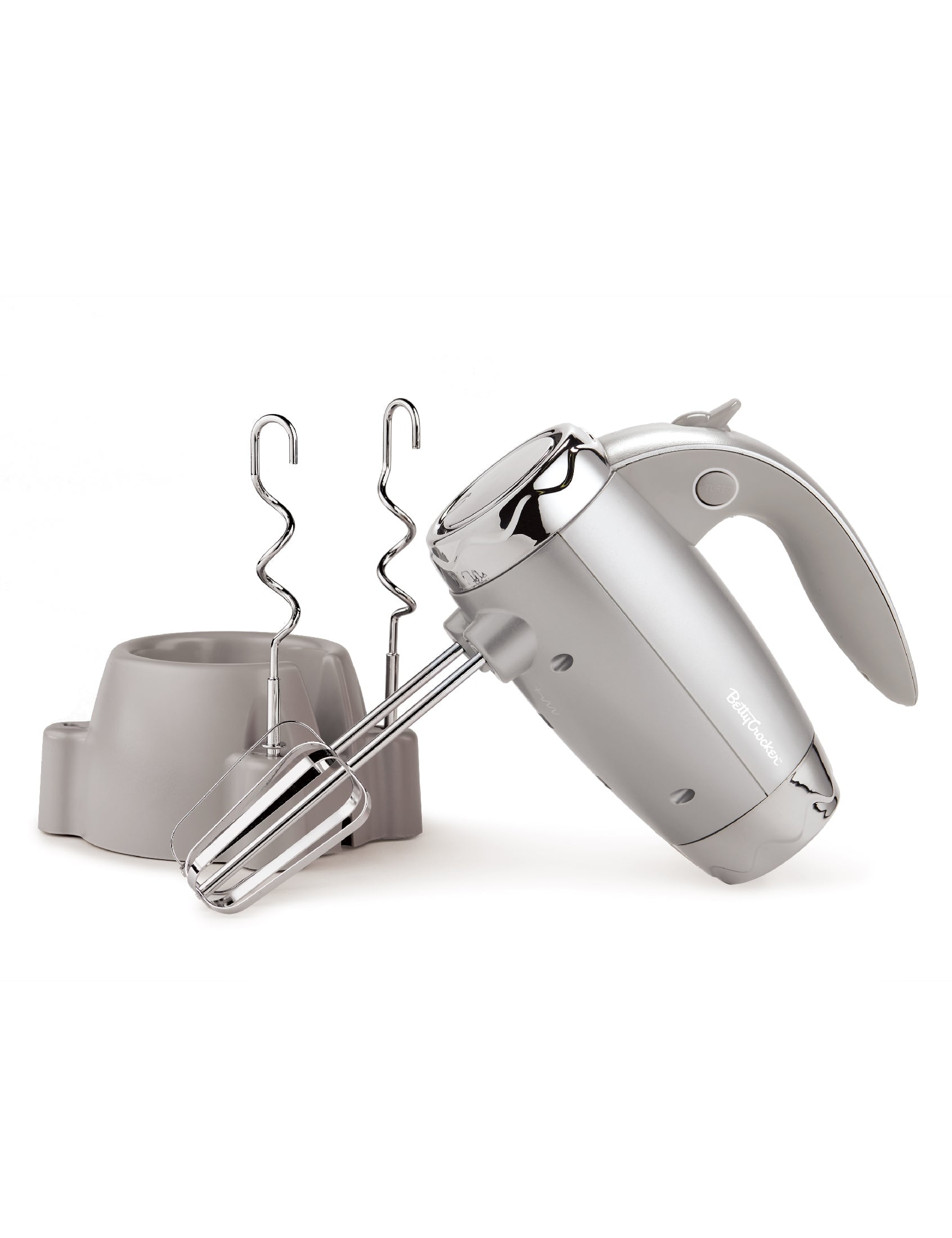 Betty Crocker 7-Speed Corded Electric Power Up Hand Mixer with Stand ...