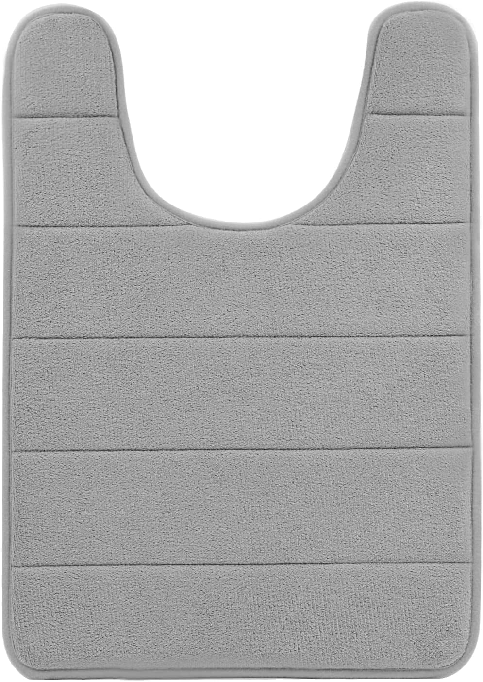 BETUS Bathroom Toilet Mat - U-Shaped Memory Foam, Non-Slip, Water ...