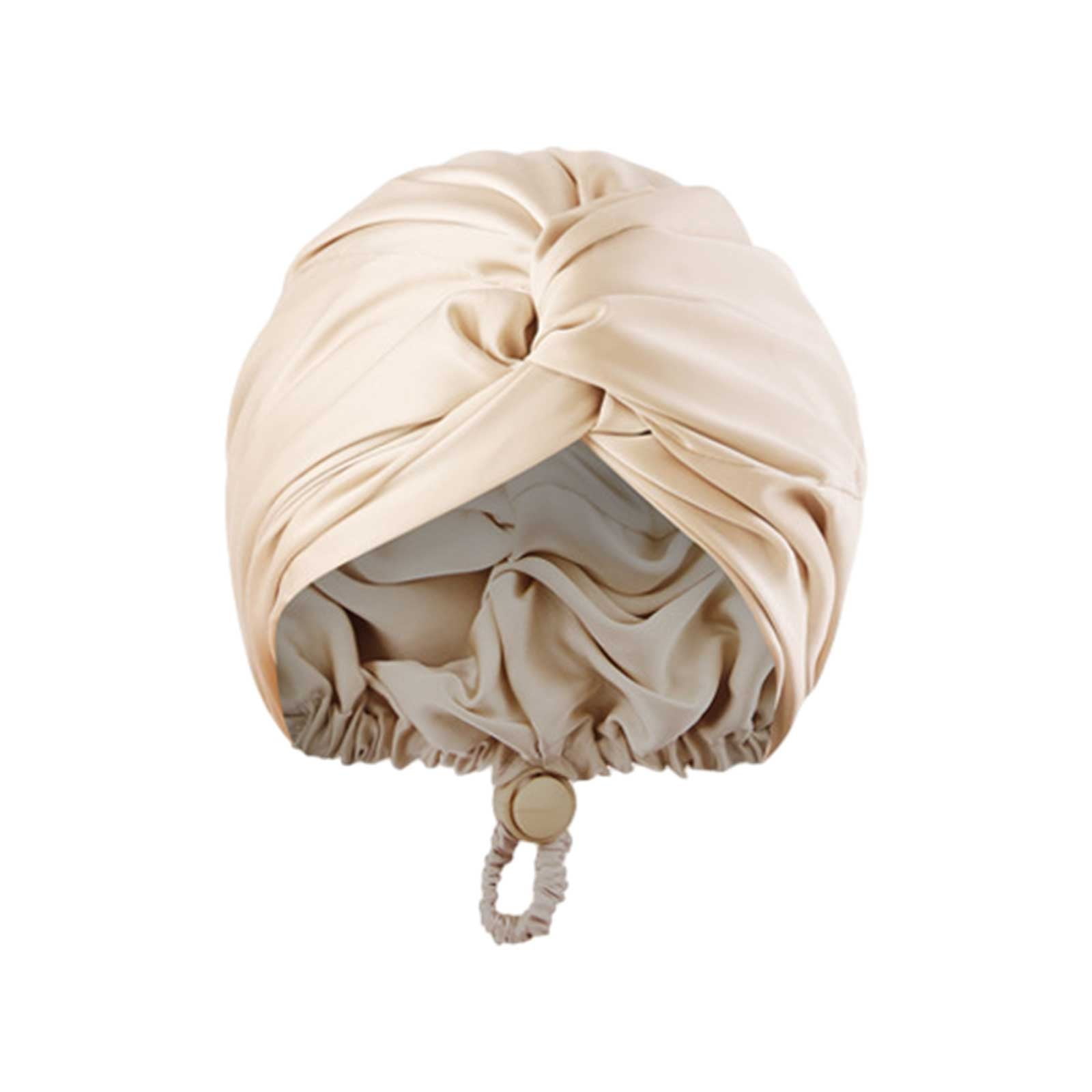 BETYOYTVC 1PC Adjustable Silk Satin Hair Bonnet For Sleeping Double ...
