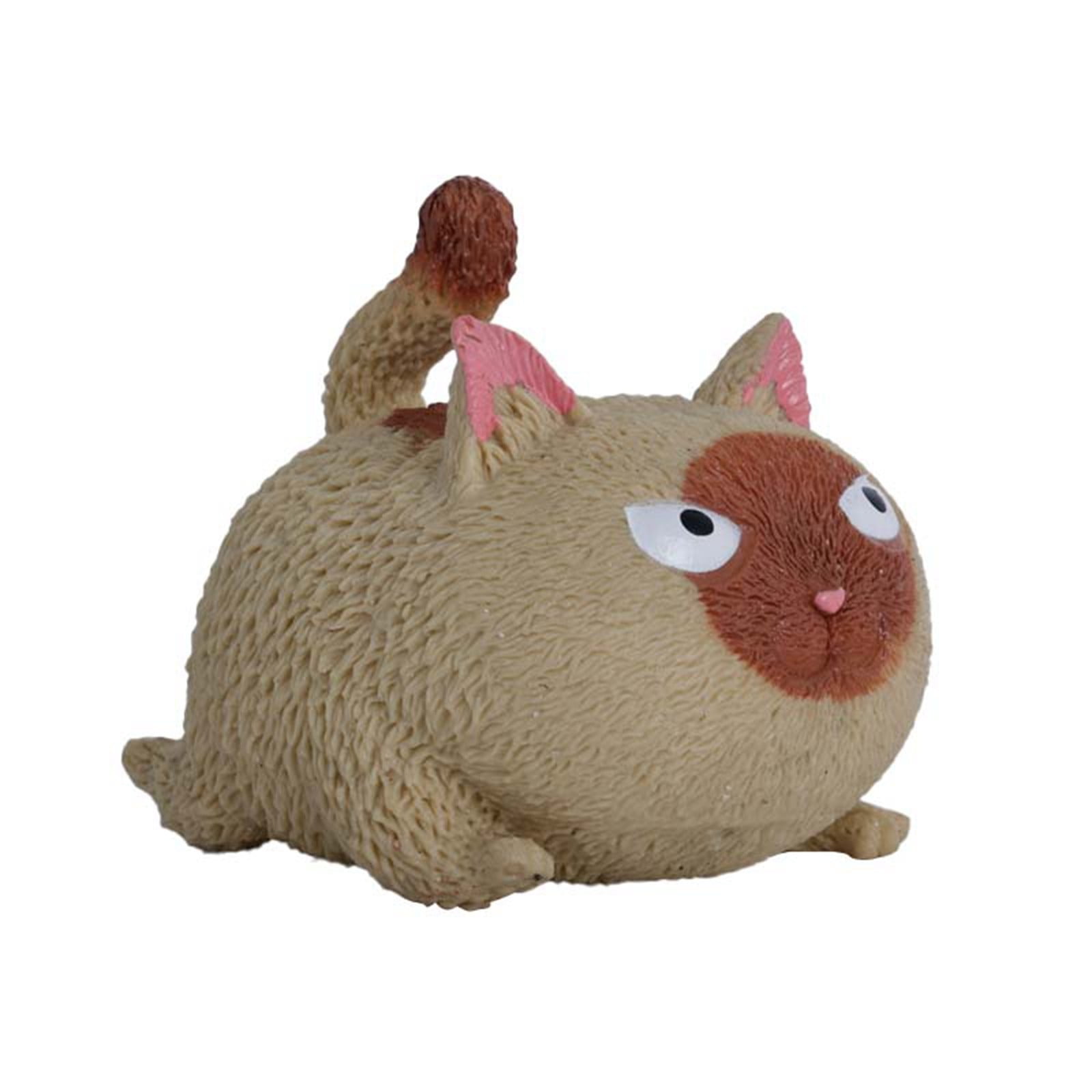 BETYOYTVC Angry Cat Stress Toy Cute Japanese Style Cat Design For ...