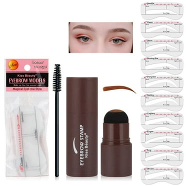 WUXICHEN Eyebrow Stamp And Shaping Kit For Perfect Brow, Eyebrow Stamp ...