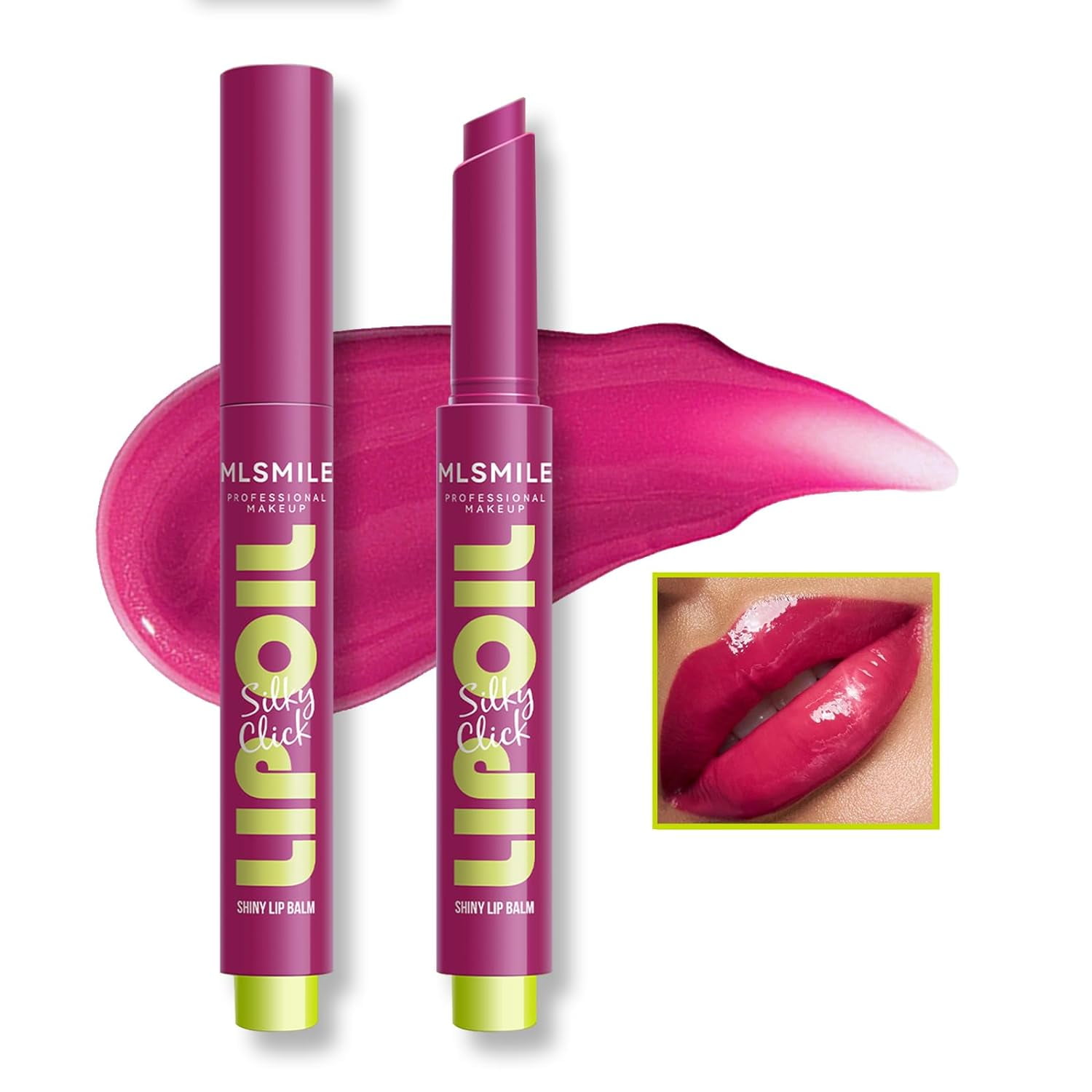 BEUKING Jelly Lipsticks 12H Hydrating Lip Oil Slick Click, 9 Shades ...