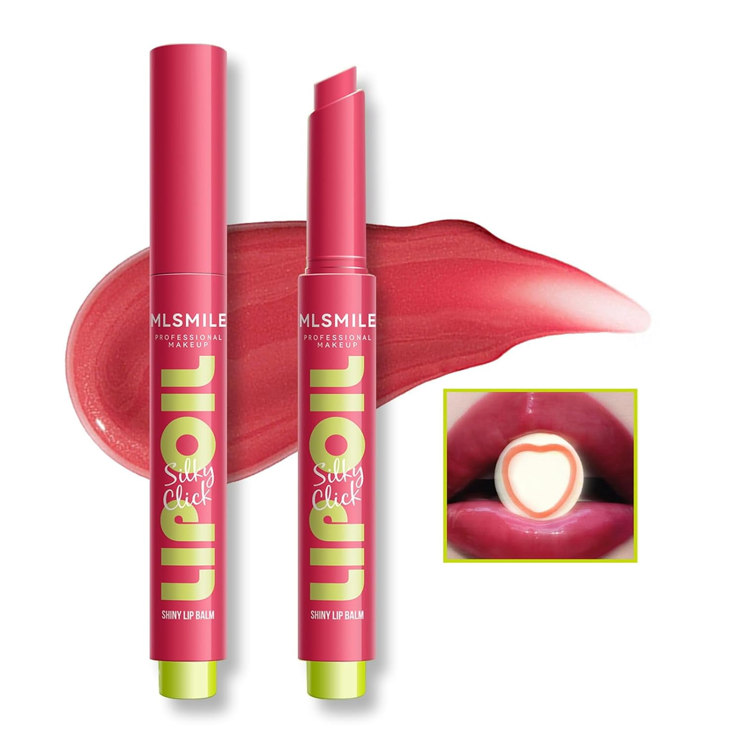 BEUKING Jelly Lipsticks 12H Hydrating Lip Oil Slick Click, 9 Shades ...