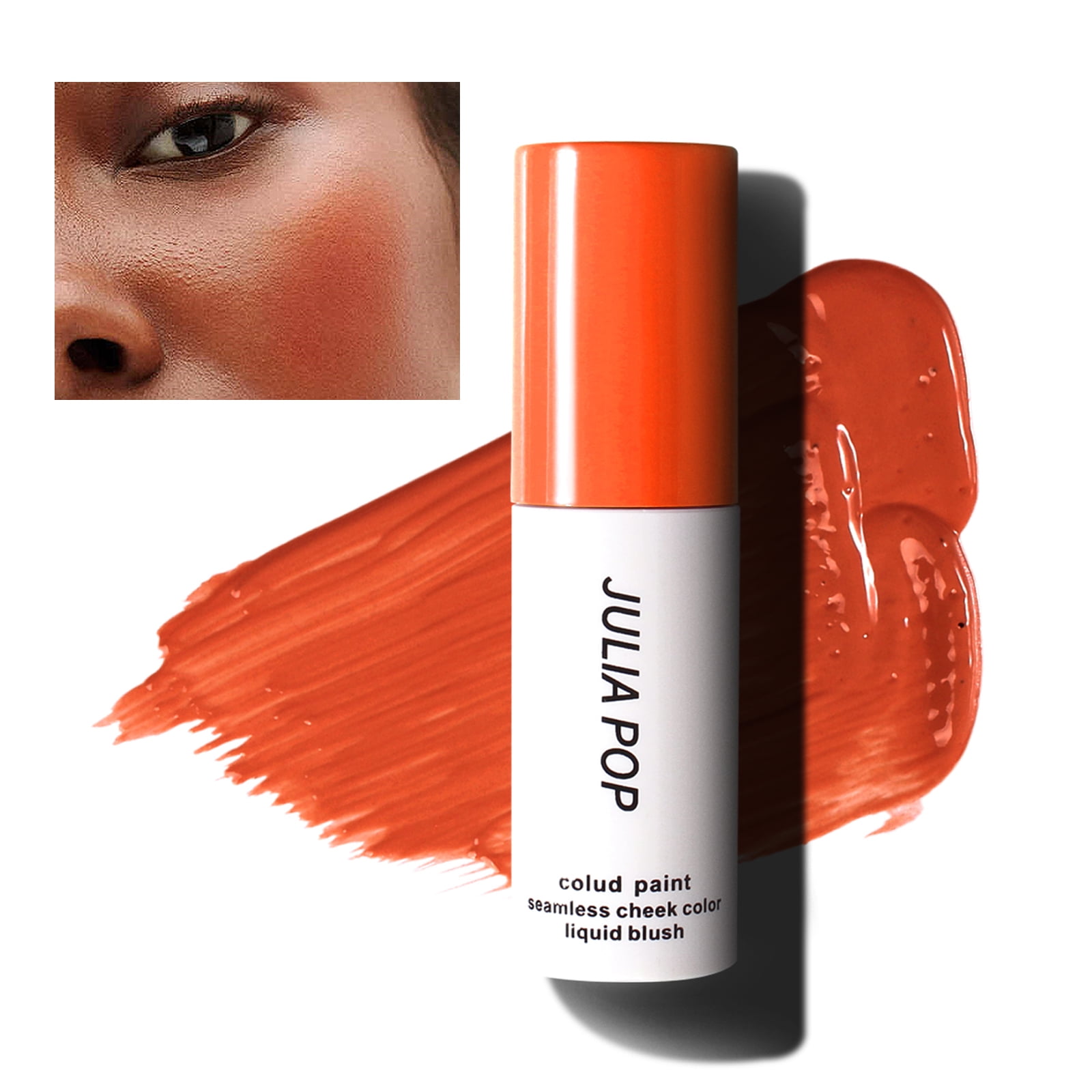 BEUKING Velvet Mousse Liquid Blush Makeup for Cheeks, Lightweight Water ...