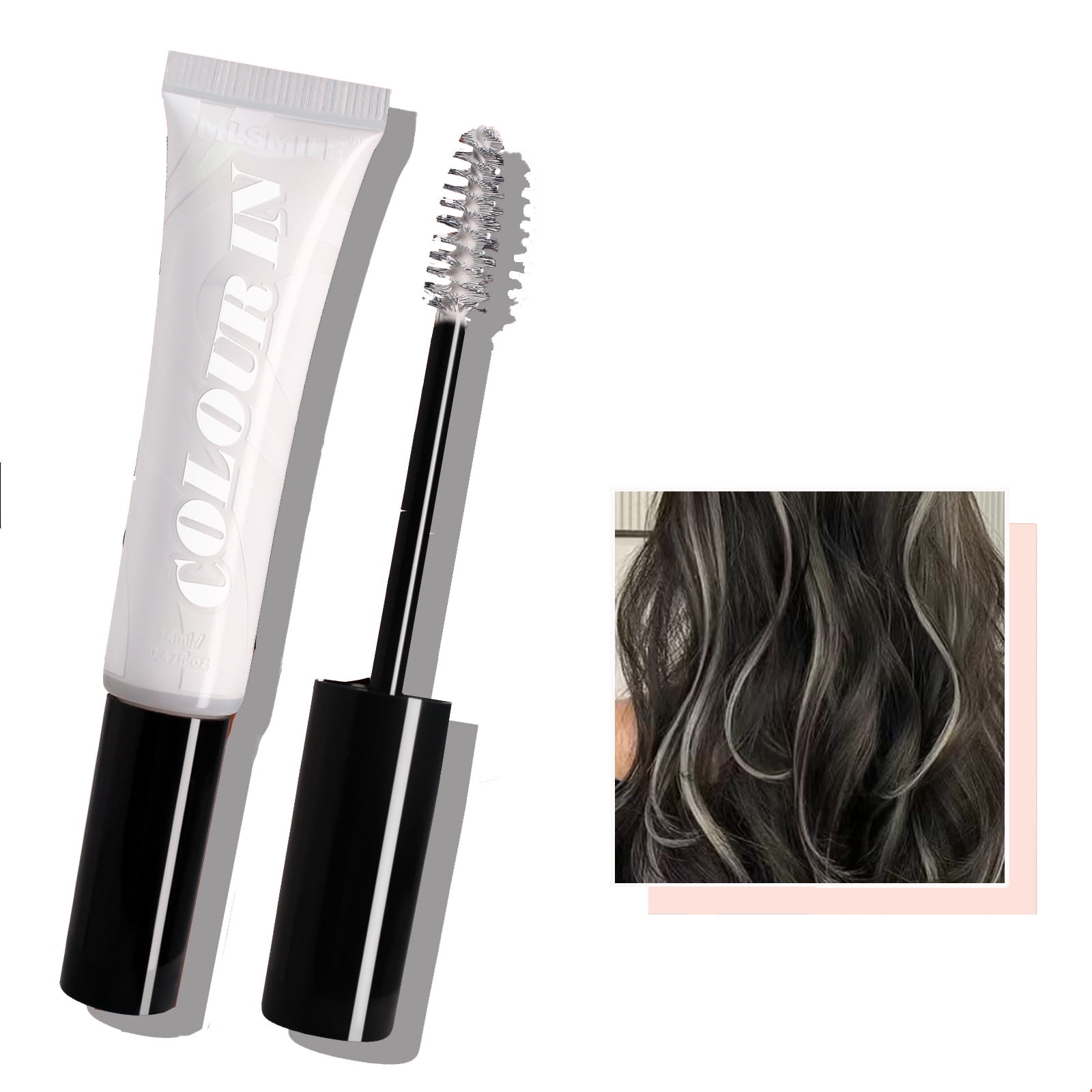 BEUKING White Temporary Hair, 10 Colors Temporary Hair Chalk Hair Dye ...