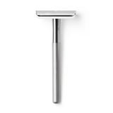 Bevel Single Blade Safety Razor for Skin Level Shaving, Brass Weighted ...