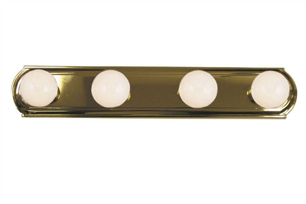 Beveled Edge Vanity Strip Light Fixture, Maximum Four 60 Watt ...