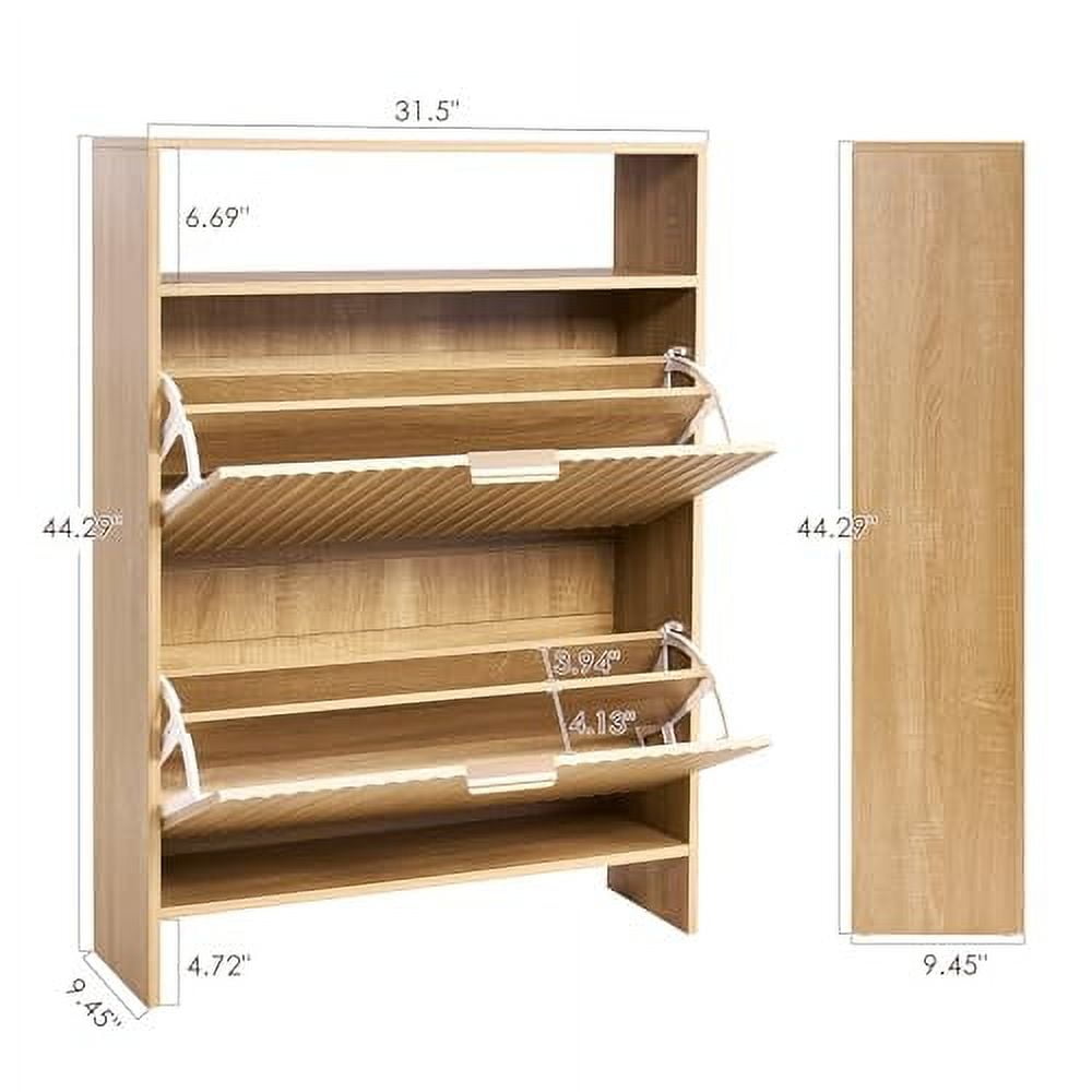 BEWISHOME Shoe Storage Cabinet for Entryway，Narrow Modern Shoe ...