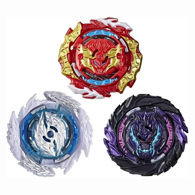 Beyblade Burst QuadDrive Sonic Warp 3-Pack with 3 Spinning Tops ...