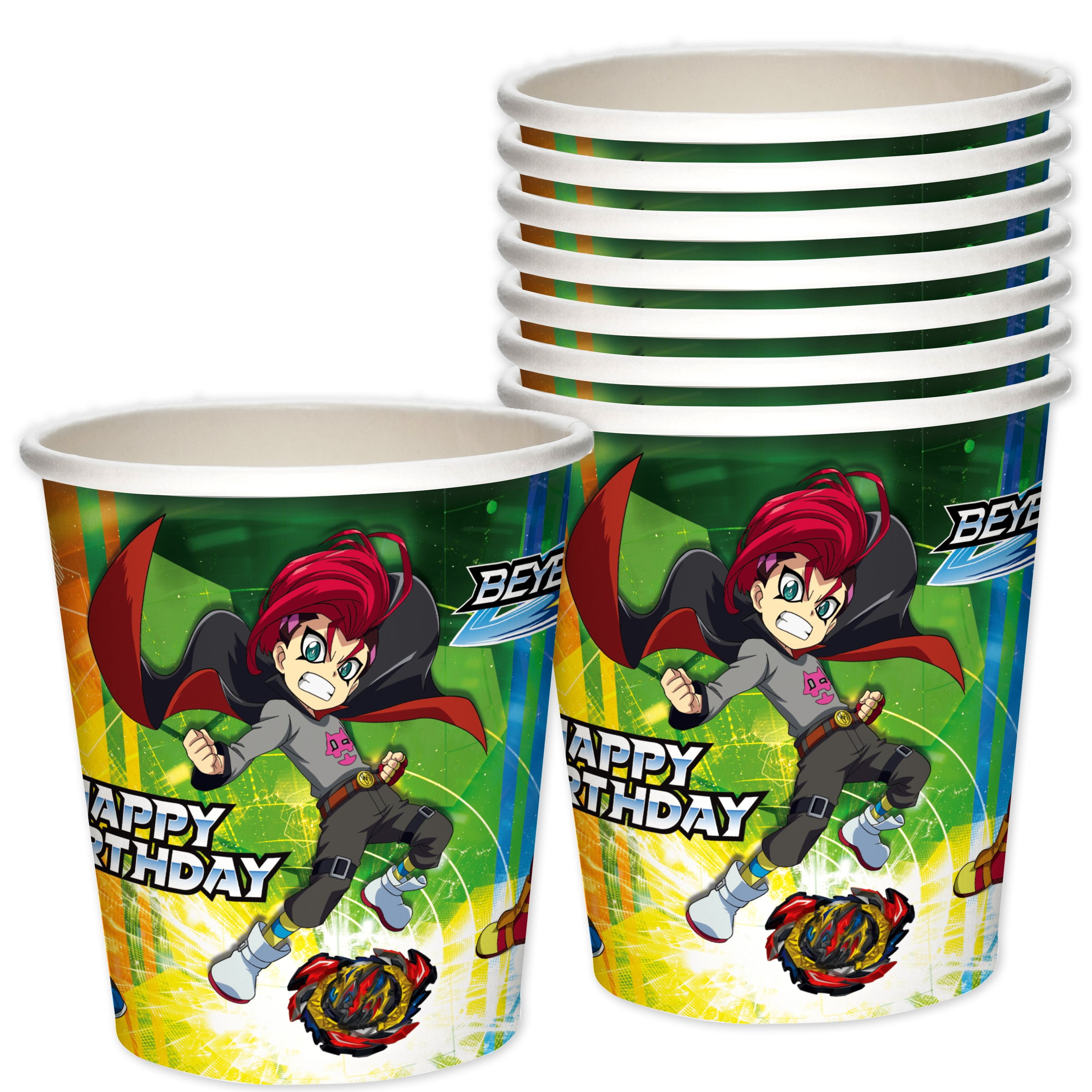 BEYBLADE Cups 16 Count - BEYBLADE Party Supplies - Walmart.com